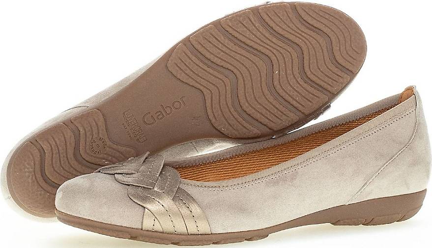 Gabor Ballerinas in beige bestellen - 27608001
