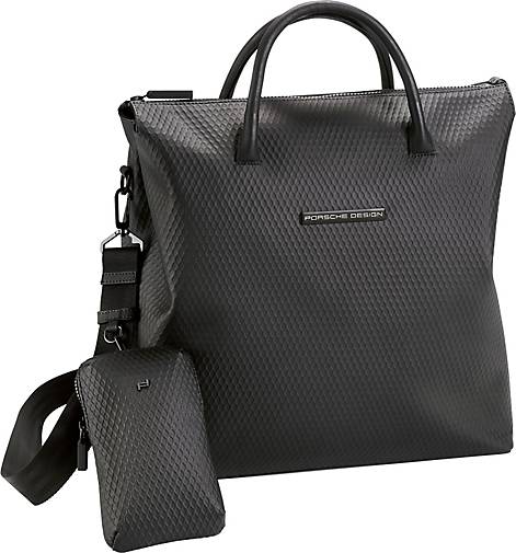 Porsche Design Studio Handtasche 37 cm in schwarz bestellen - 17993501