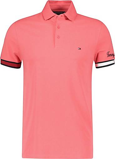 Tommy Hilfiger Herren Poloshirt Slim Fit In Dunkle Beere Bestellen